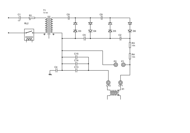 Schematic High Voltage Module Jasic Cut70 | PDF