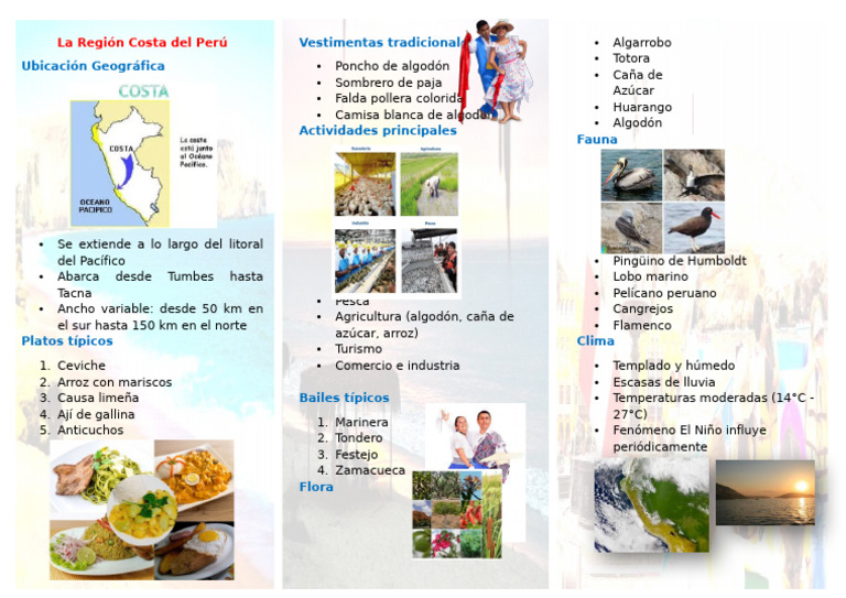La Región Costa del Perú | PDF