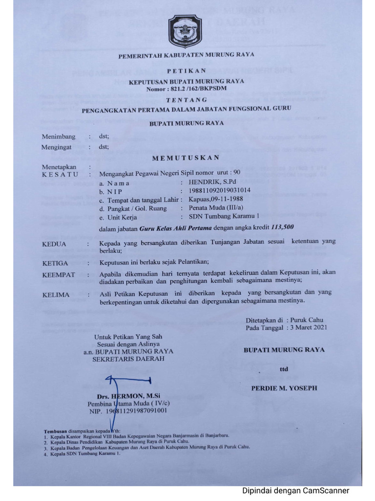SK Jafung | PDF