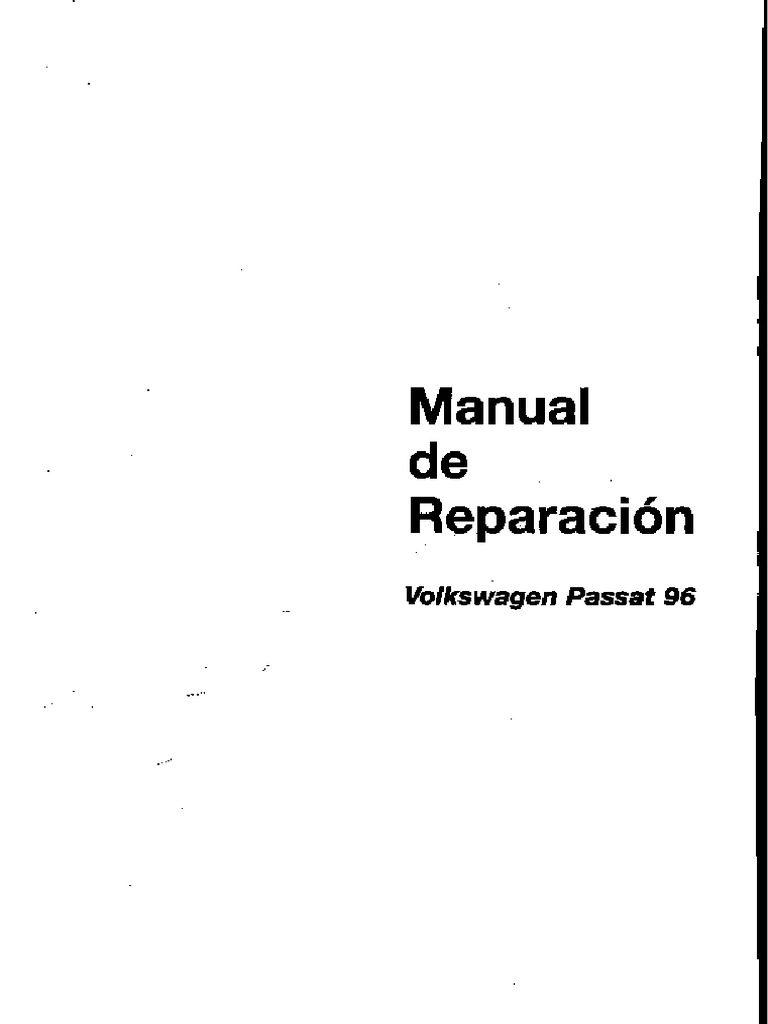 Manual Passat 96-04 | PDF