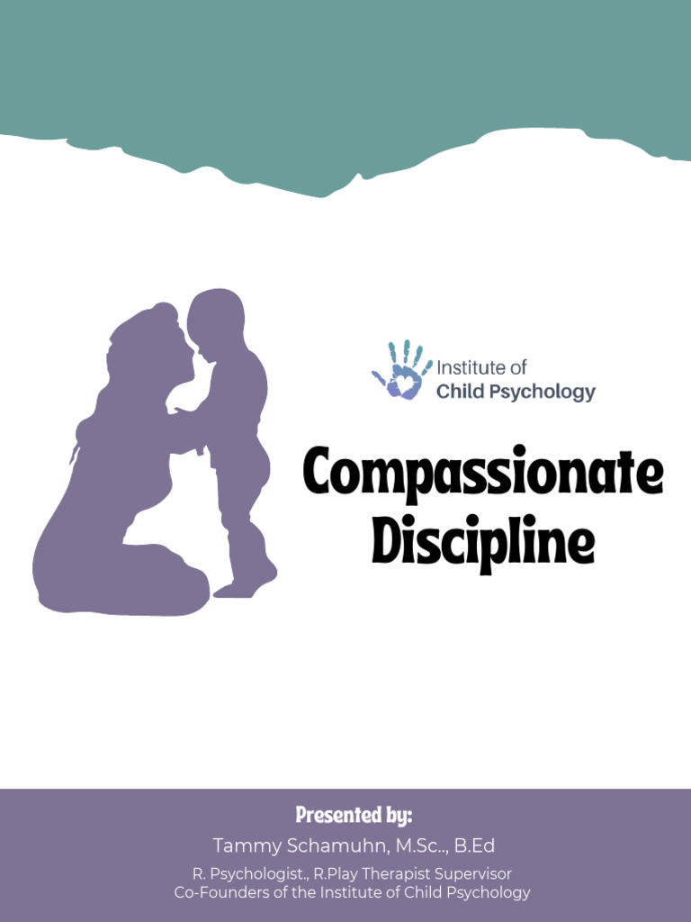 Compassionate Discipline Workbook | PDF