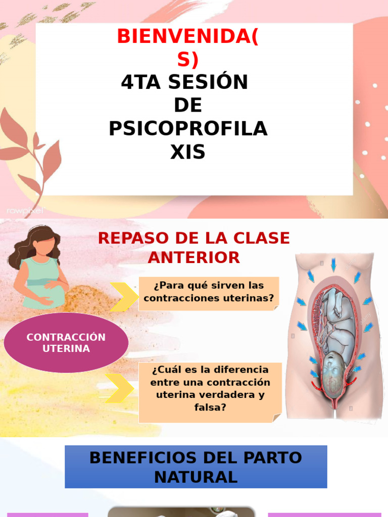 4° Sesion de Psicoprofilaxis | PDF