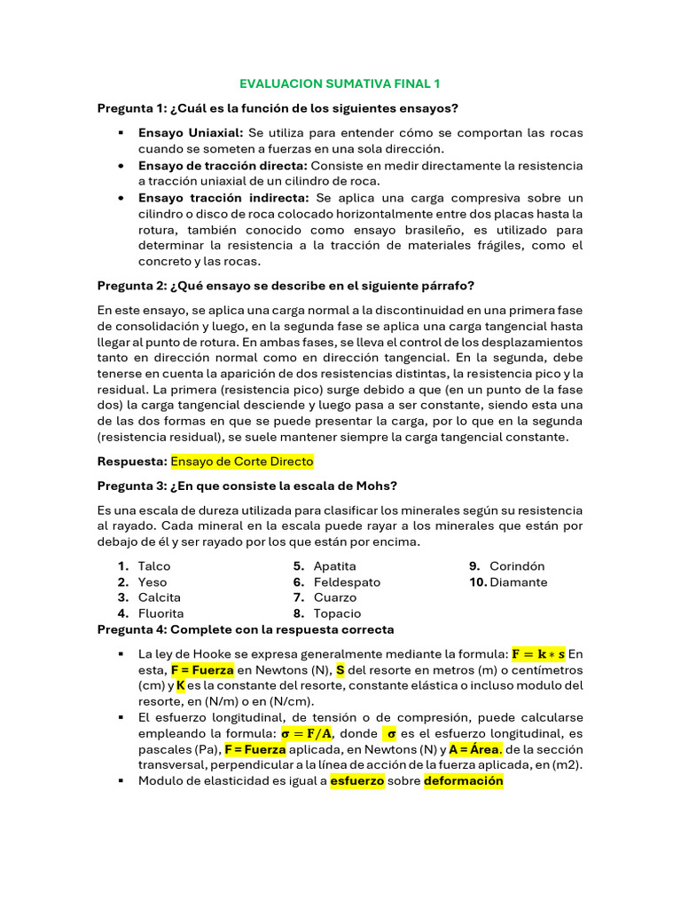 Repaso Examen Final | PDF