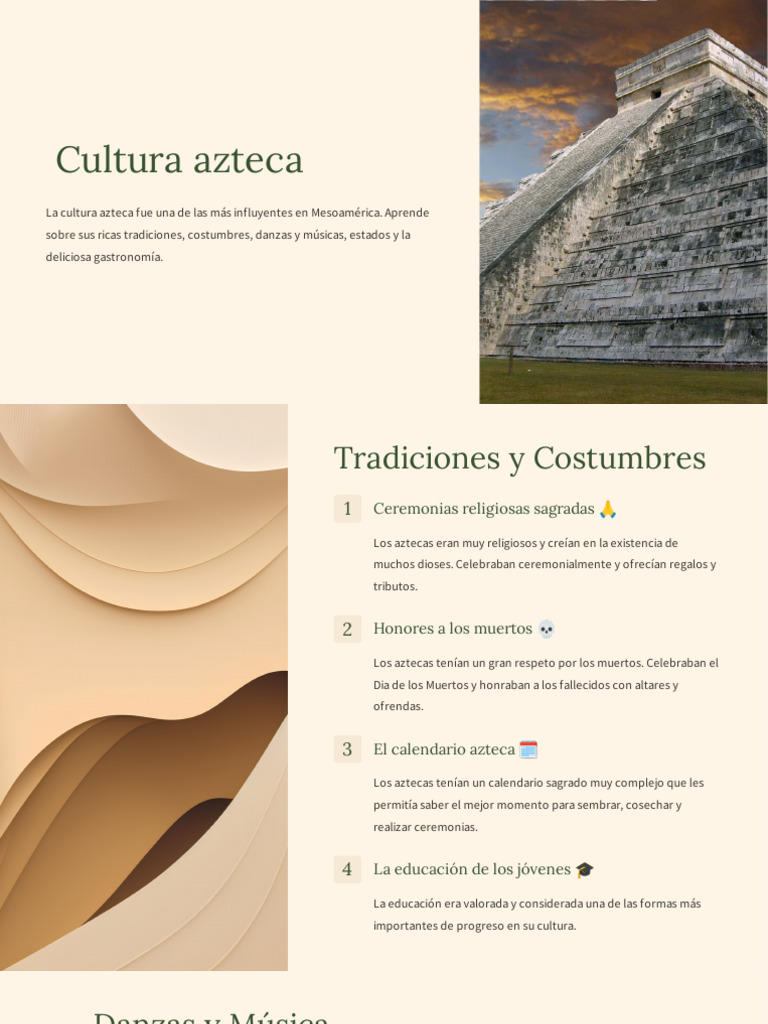 Introduccion A La Cultura Azteca | PDF