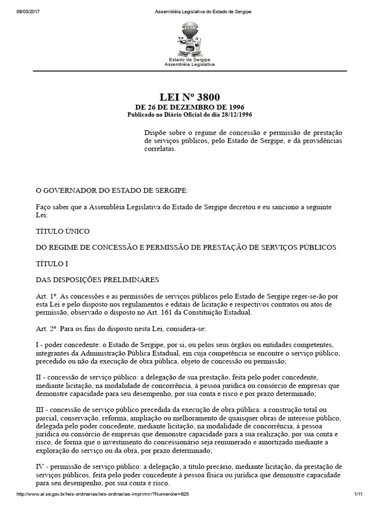 1-Lei 3800 | PDF