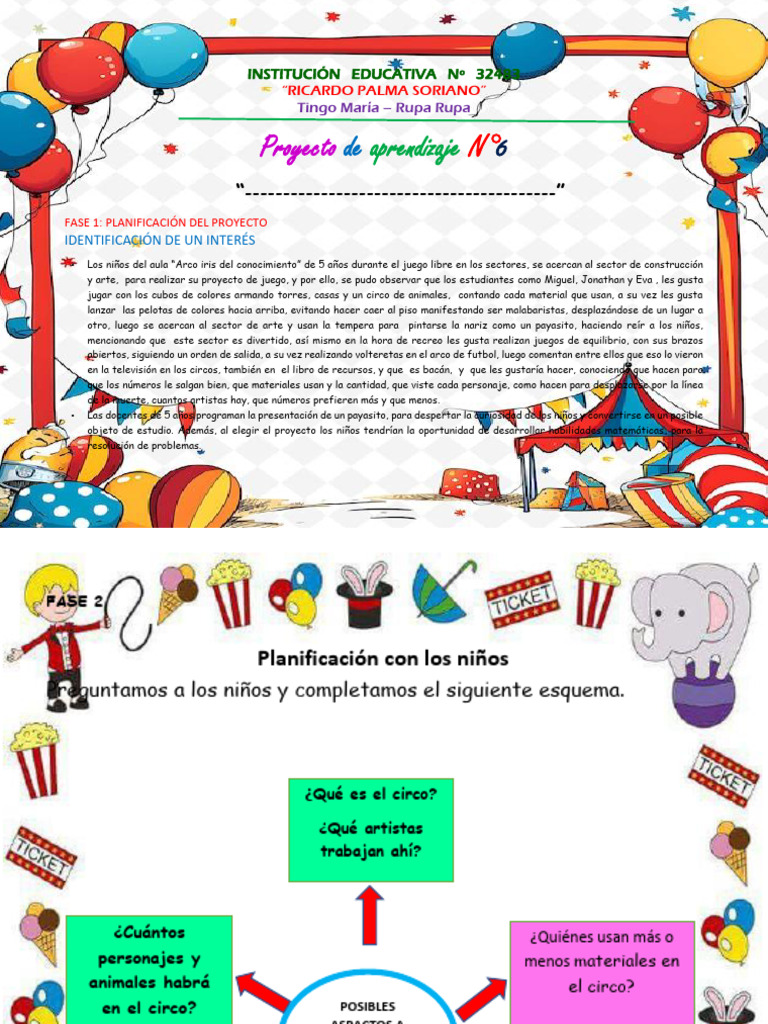 Proyecto Circo | PDF