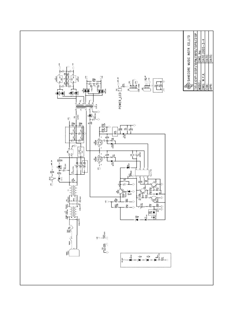 Wharfedale EVP-X15P Power Supply | PDF