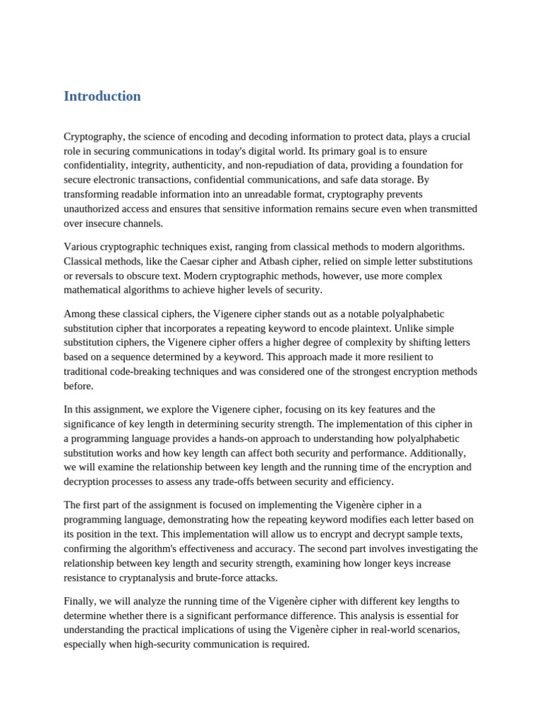 security assignment 1 | PDF