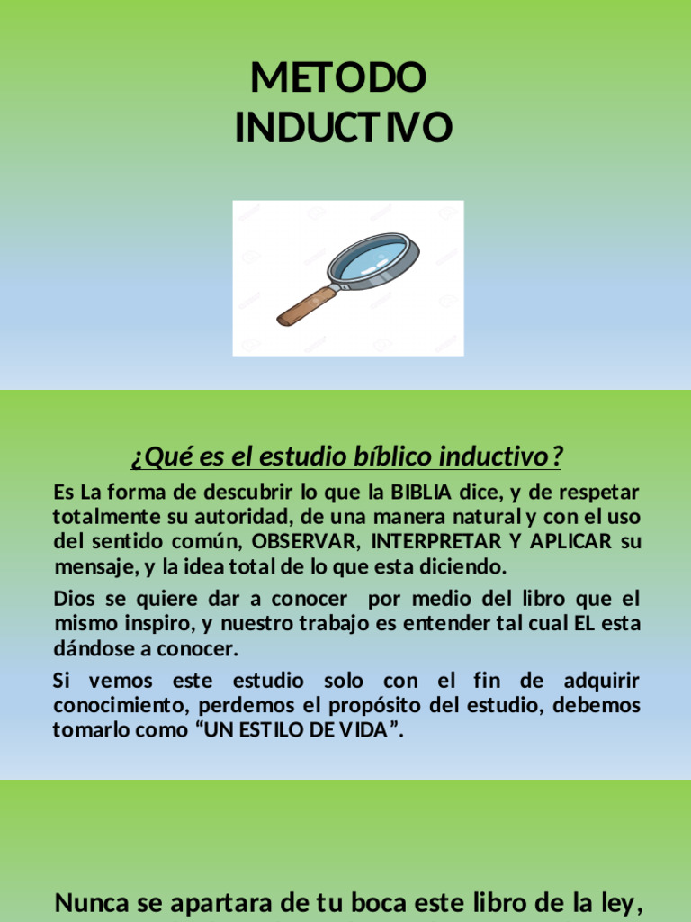 Metodo Inductivo | PDF