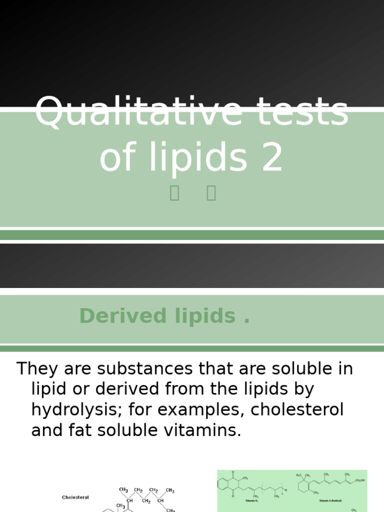 Lipid 2 | PDF