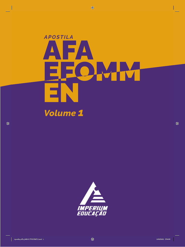 Apostila - AFA - (VOLUME 1) | PDF