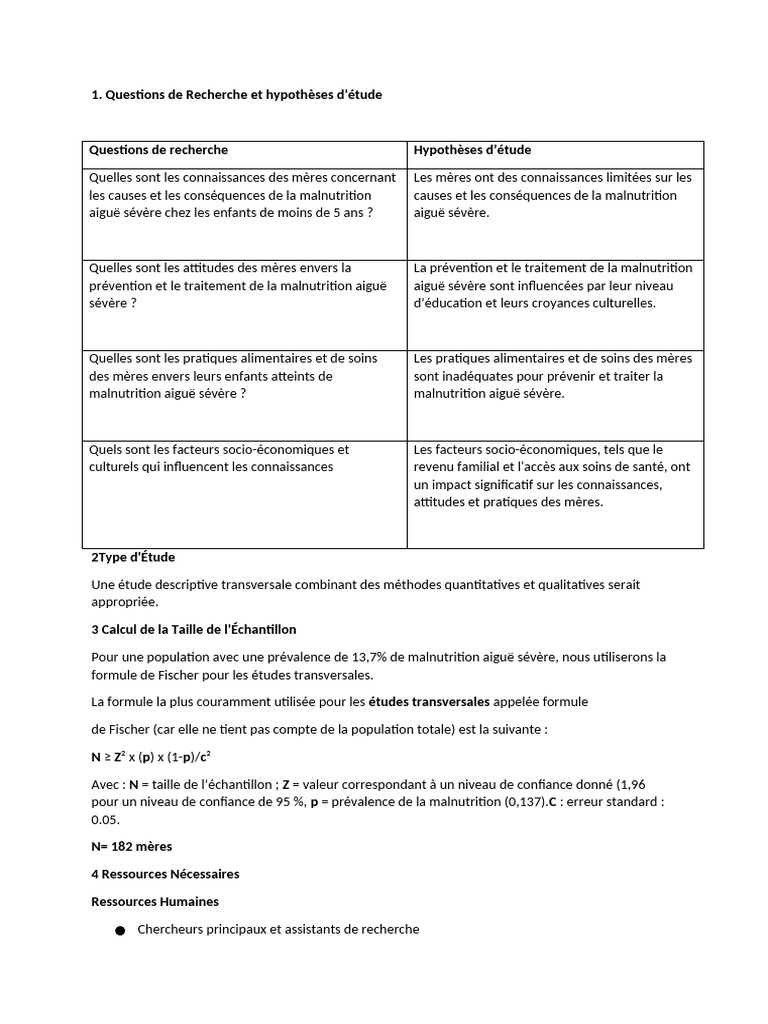 Situation Probleme Approche Quantitative - Guy | PDF | Self-Improvement ...