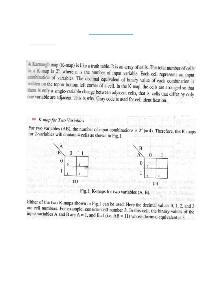 Sheet-08-Karnaugh-Map | PDF