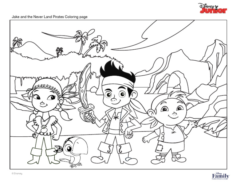 Jake Coloring Page Printable - FDCOM | PDF