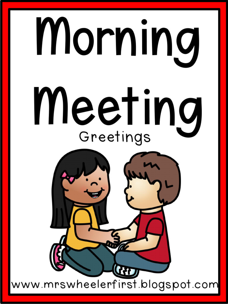 Morning Meeting Greetings | PDF