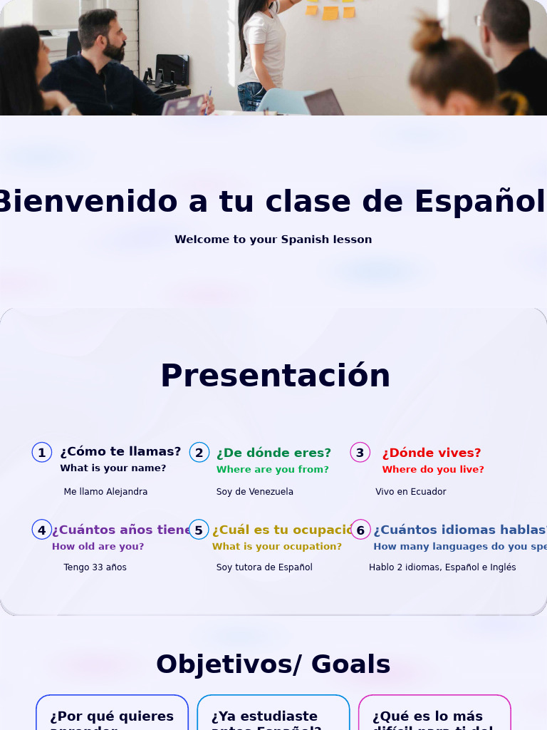 Clase de Prueba Preply | PDF