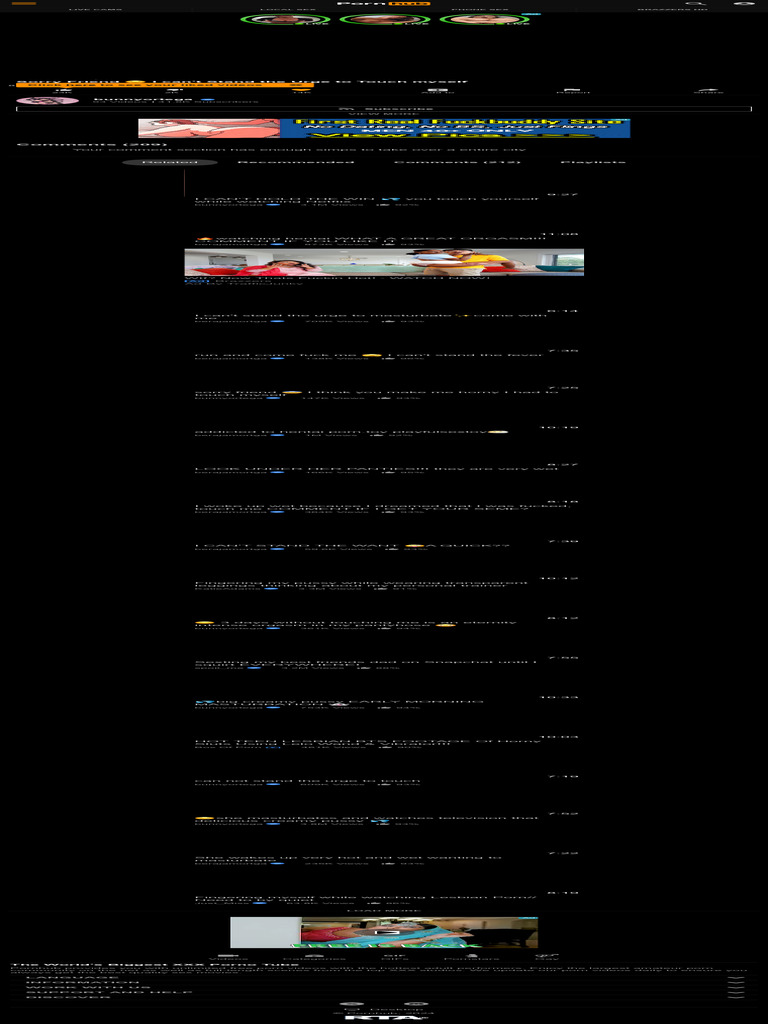 Sorry Friend ? I Can't Stand The Urge To Touch Myself | PDF