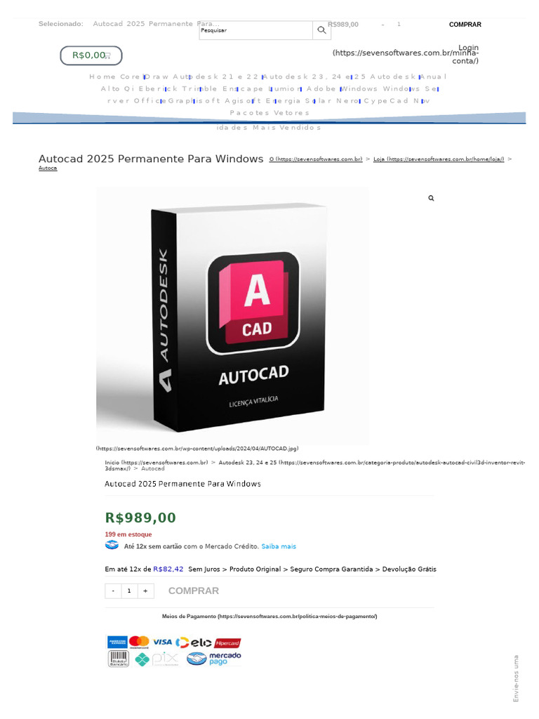 Autocad 2025 Permanente Para Windows – SevenSoftwaresBR | PDF Autocad 2025 Permanente Para Windows – SevenSoftwaresBR | PDF
