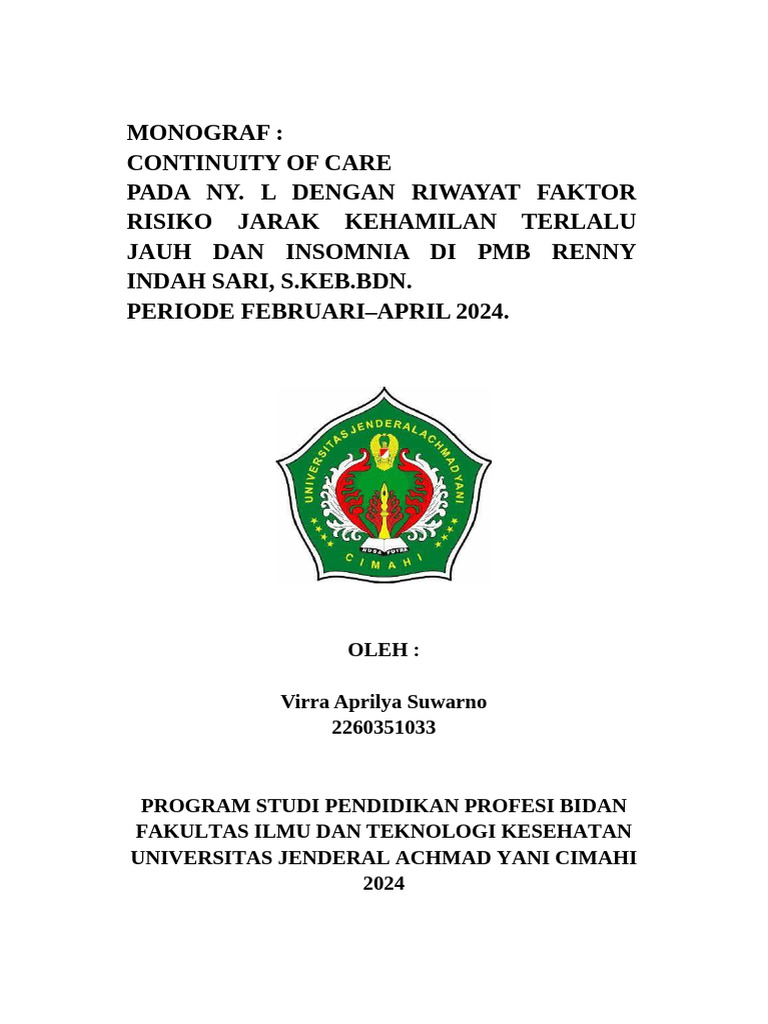 Revisi Monograf | PDF