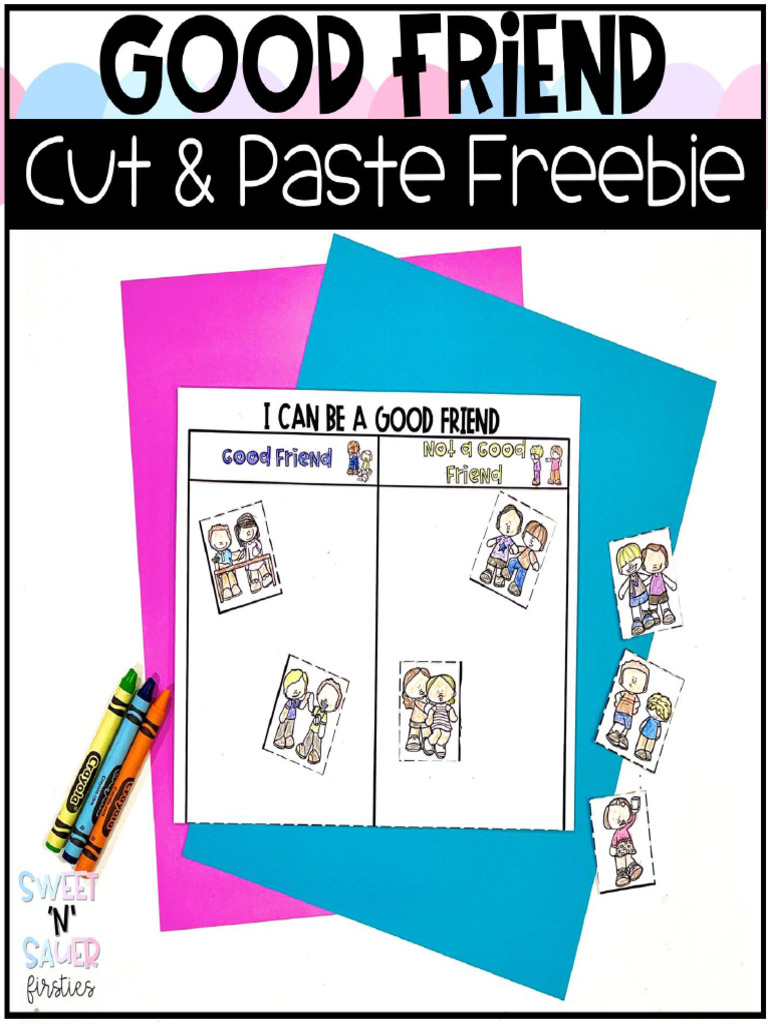 BeingAGoodFriendBacktoSchoolActivityFREEBIE 1 | PDF