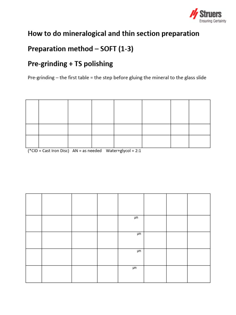 How To Mineralogy and Thin Section Preparation - EN - UK | PDF