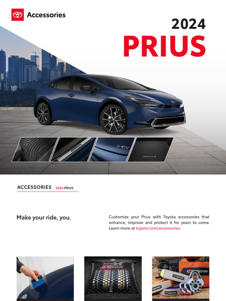 MY24 Prius Accessory Ebrochure | PDF
