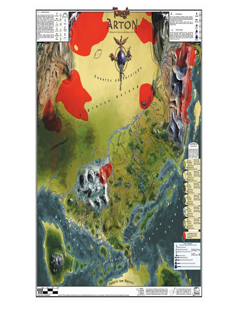 Mapa de Arton em PDF | PDF