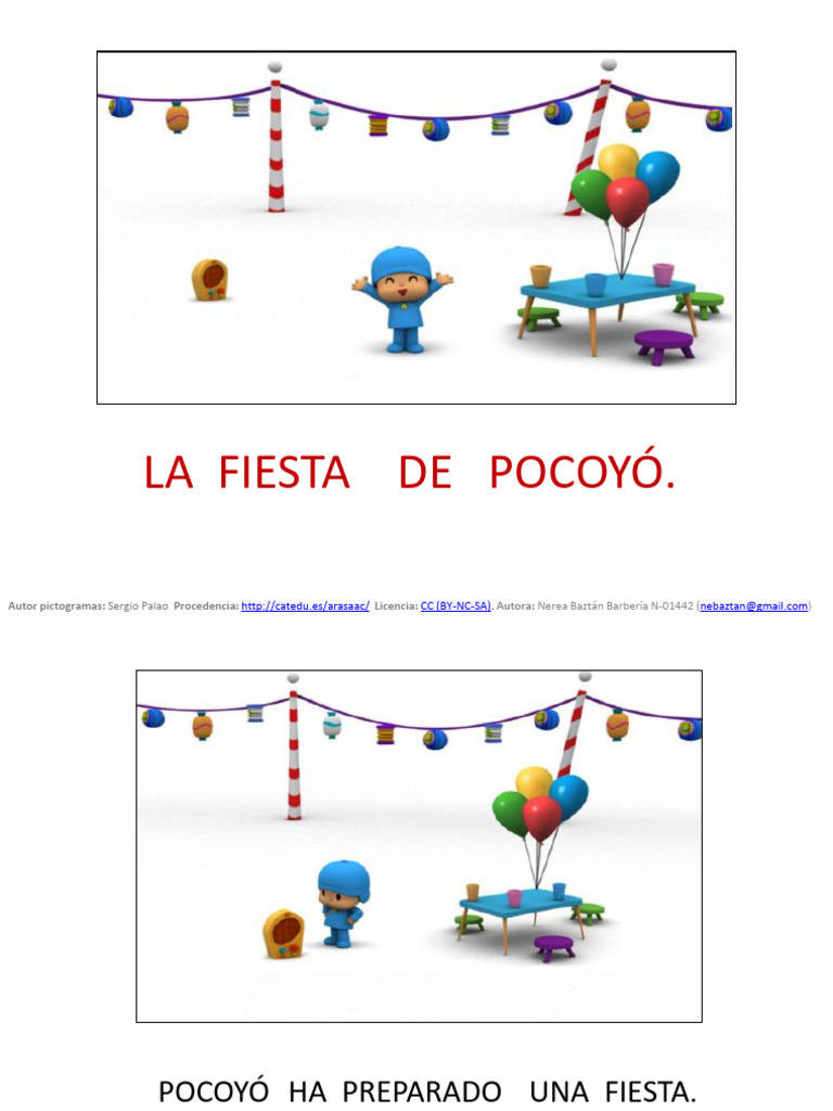 Pocoyo La Fiesta L Pdf