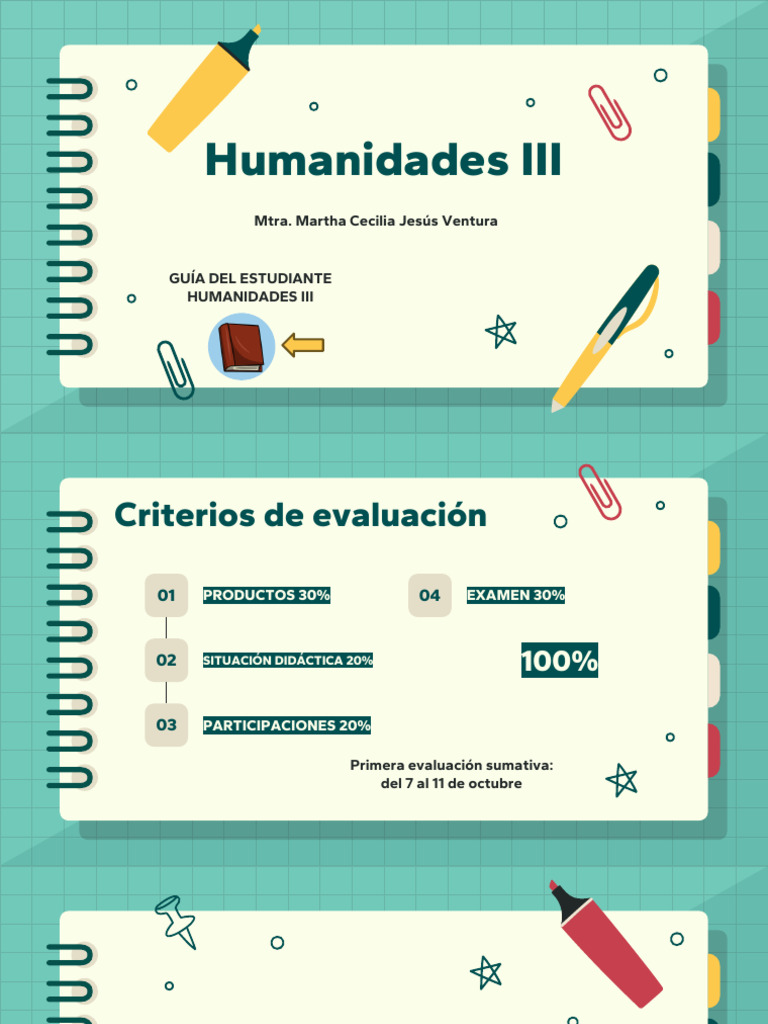 Humanidades Iii Sesion 2 | PDF