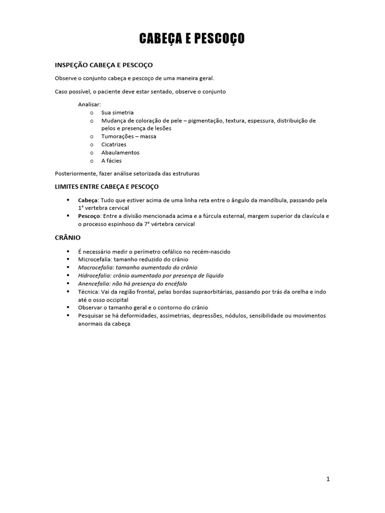Roteiro MODULO 2 CABECÌ A - PESCOCÌ O | PDF Roteiro MODULO 2 CABECÌ A - PESCOCÌ O | PDF