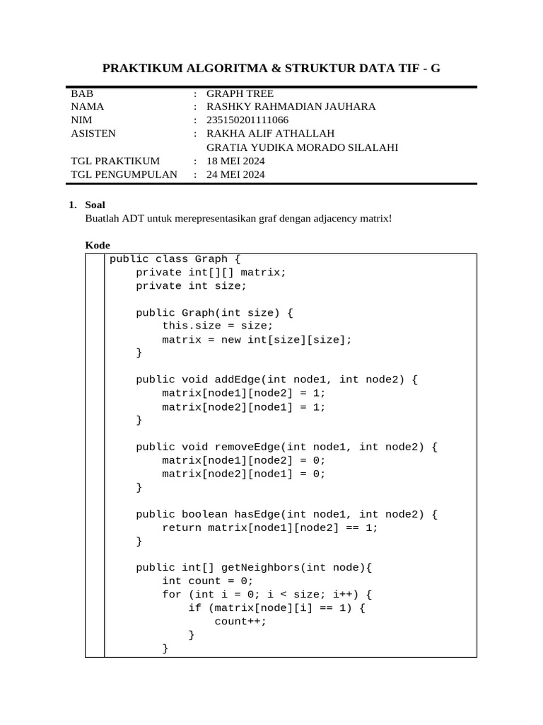 Modul Graph Tree | PDF