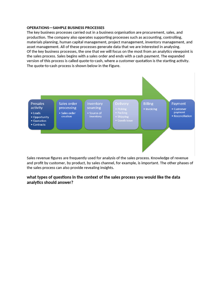 Quote-to-Cash Case Study - Question | PDF