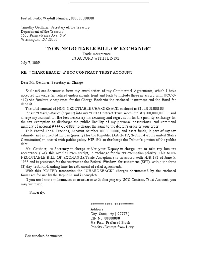 7 Birth Certificate Charge Back BOE Letter No 2