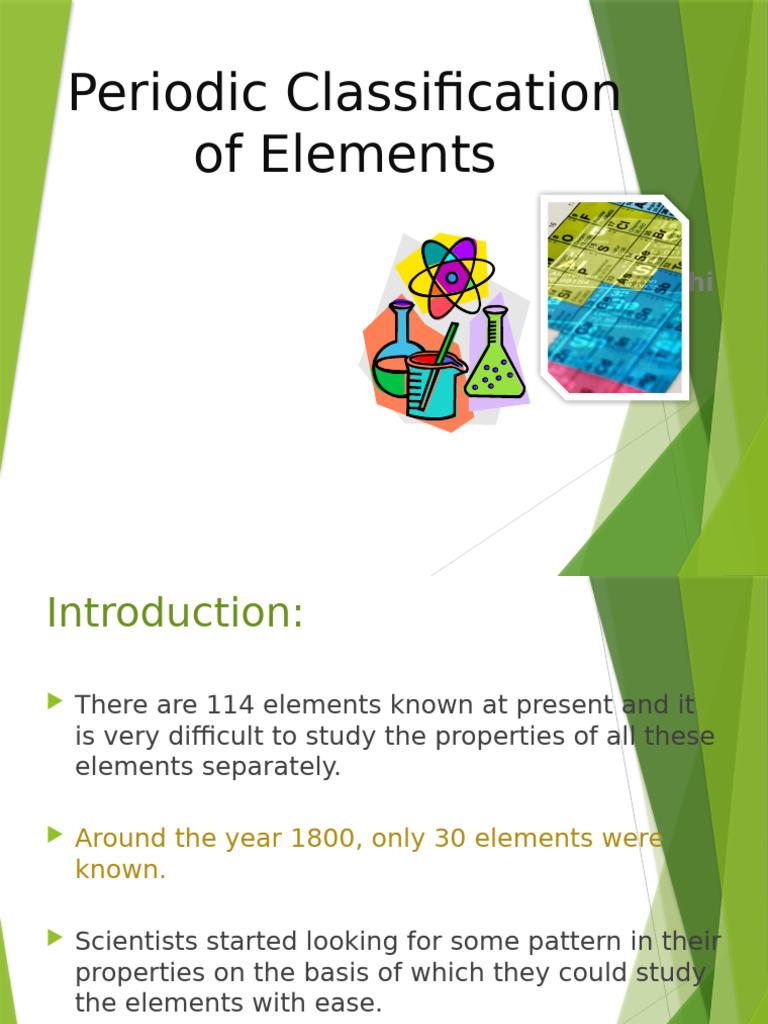 Chapter 5 Periodic Classification of Elements | PDF