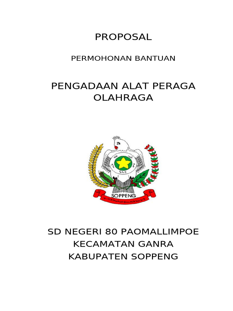 PROPOSAL Alat Peraga | PDF