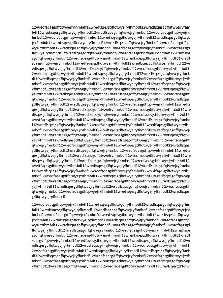 Uytgferdg 464567 Ygdf | PDF