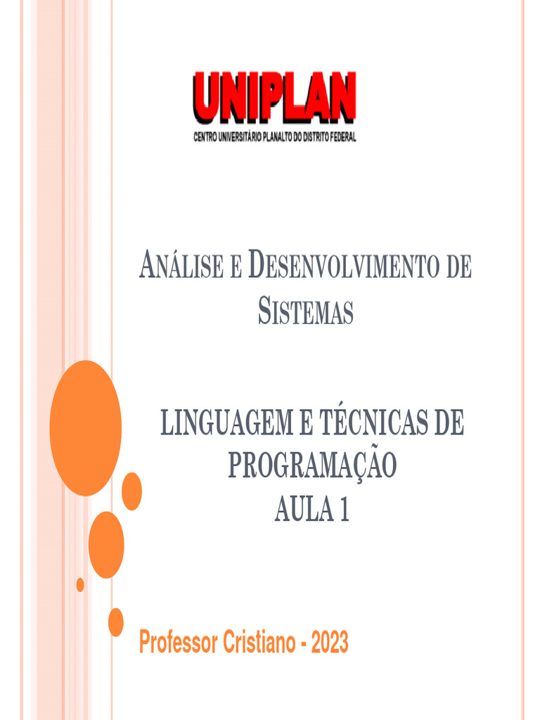 LTP Aula1 | PDF