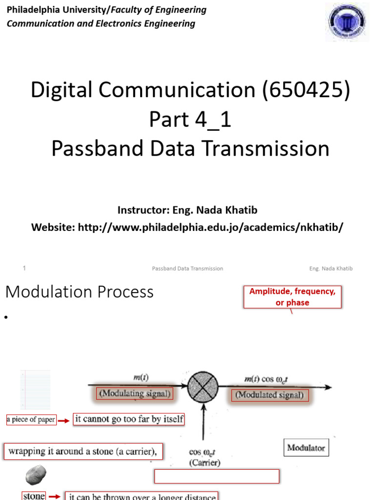 1 - Digital Modulation | PDF