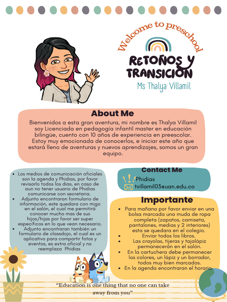 Meet The Teacher | PDF