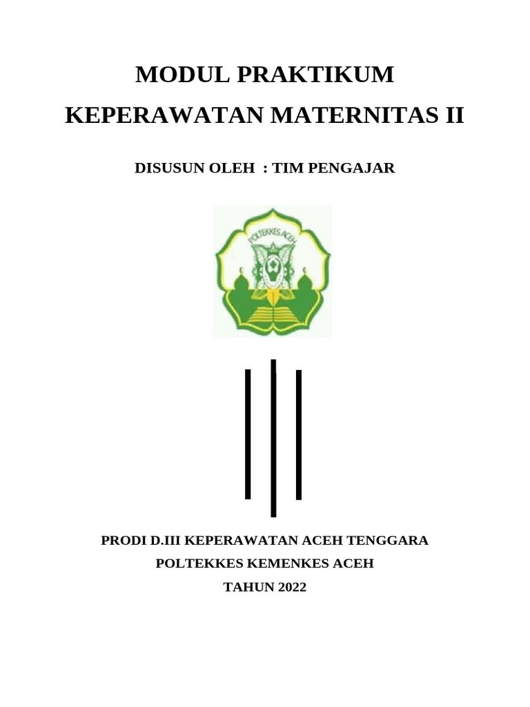 Modul Praktikum Keperawatan Maternitas II | PDF