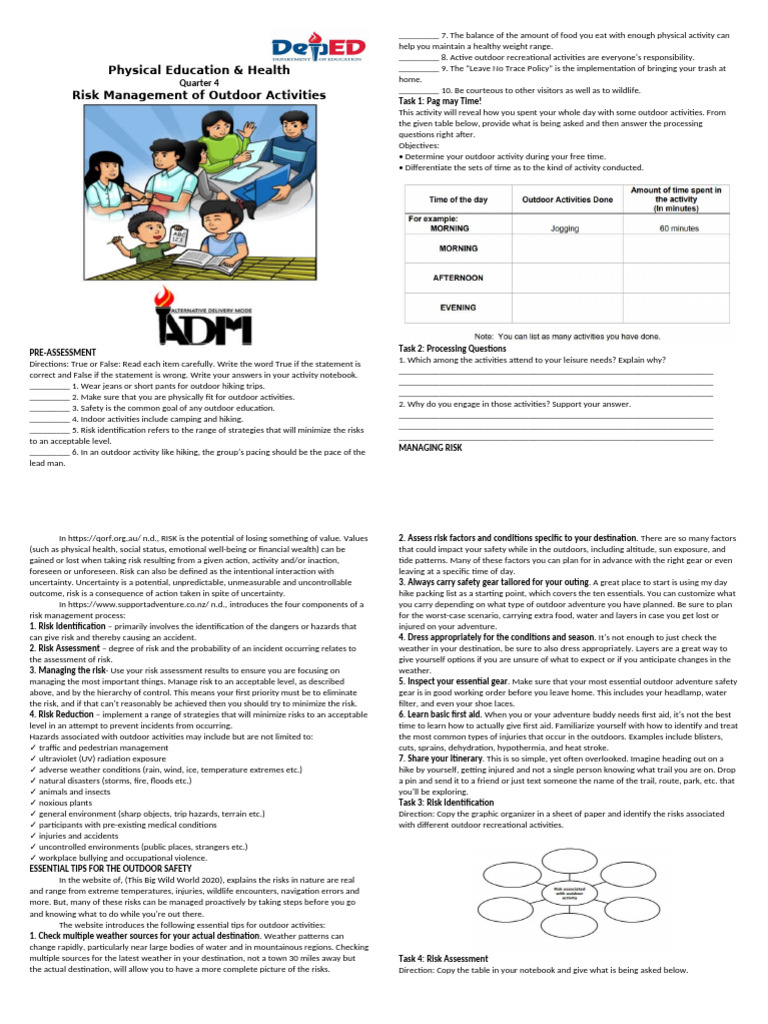 Grade 12 Hope Module 3 | PDF