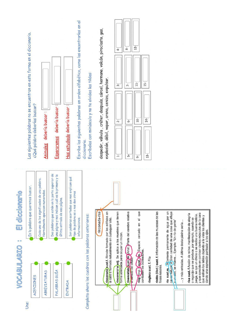 Partes Diccionario PDF | PDF
