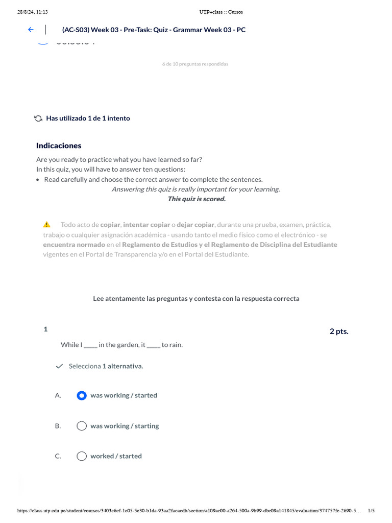 UTP+Class Cursos | PDF