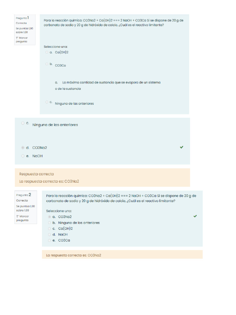 Cuestionario 3 | PDF