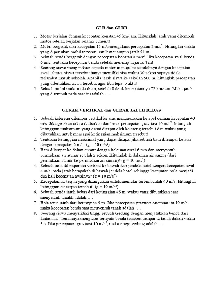 Glb Dan Glbb Pdf