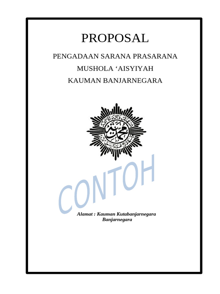 Contoh Proposal Awal Hibah Perubahan | PDF