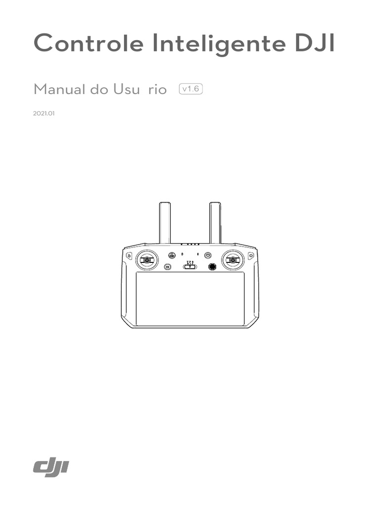 DJI Smart Controller User Manual PT-BR | PDF