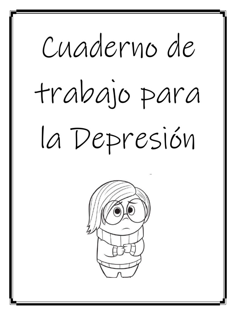 Cuaderno de Trabajo para La Depresión | PDF | Depresión (estado de ...