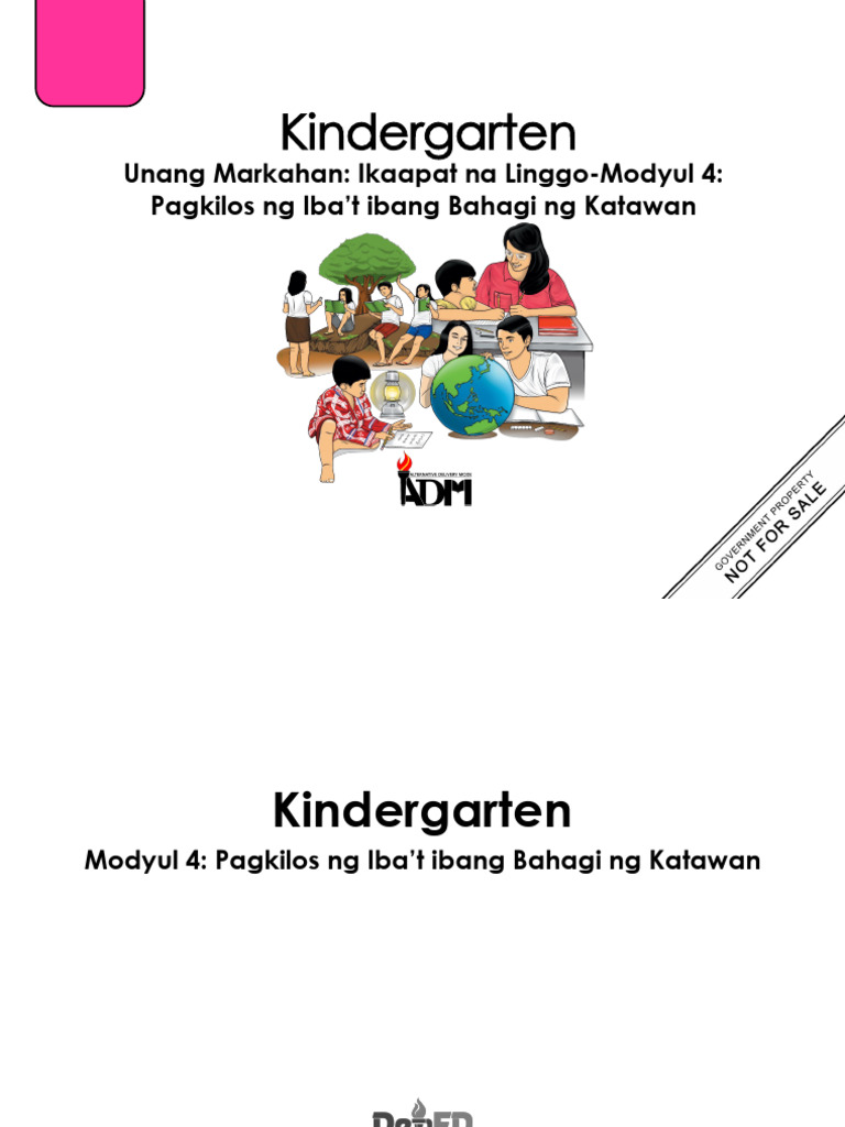Kindergarten Module 4 Week 4 Final | PDF