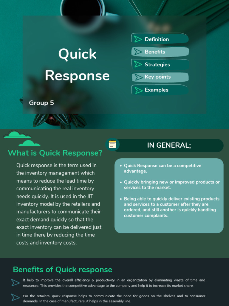 Quick Response | PDF